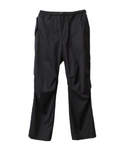 Auralee Straight-leg Satin Trousers - Black