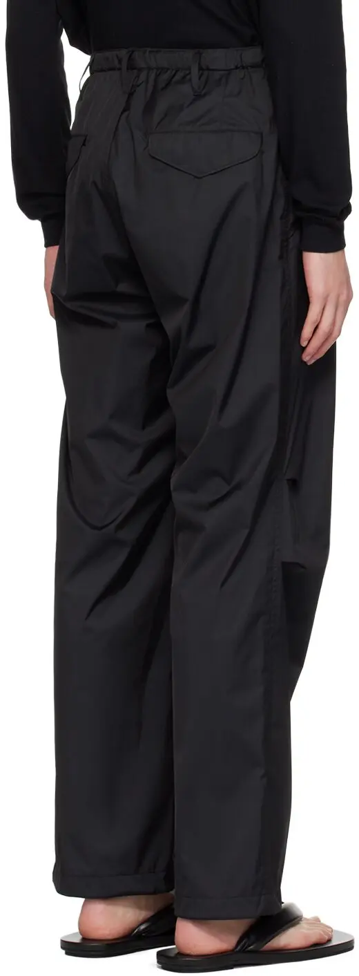 Auralee Straight-leg Satin Trousers
