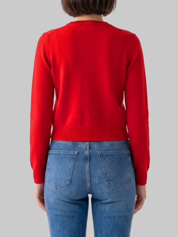 Celine Twinset Cardigan In Heritage Cashmere
