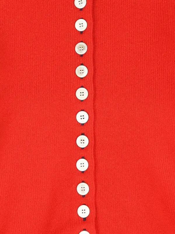 Celine Twinset Cardigan In Heritage Cashmere