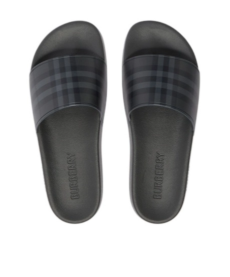 Burberry Check Slides