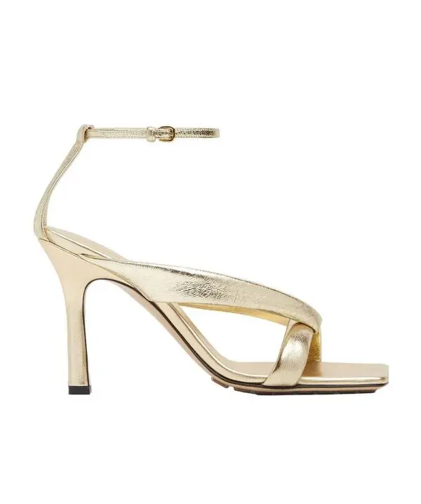 Bottega Veneta Riva Strapped Heeled Sandals