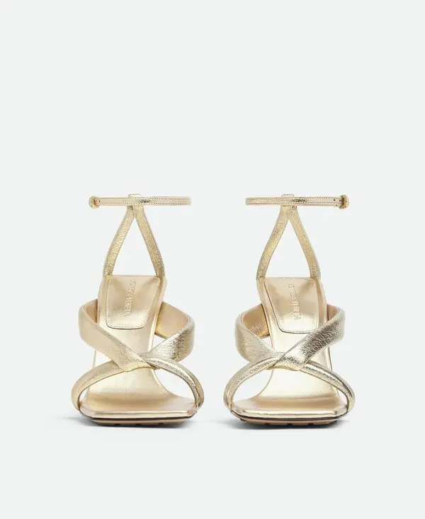 Bottega Veneta Riva Strapped Heeled Sandals