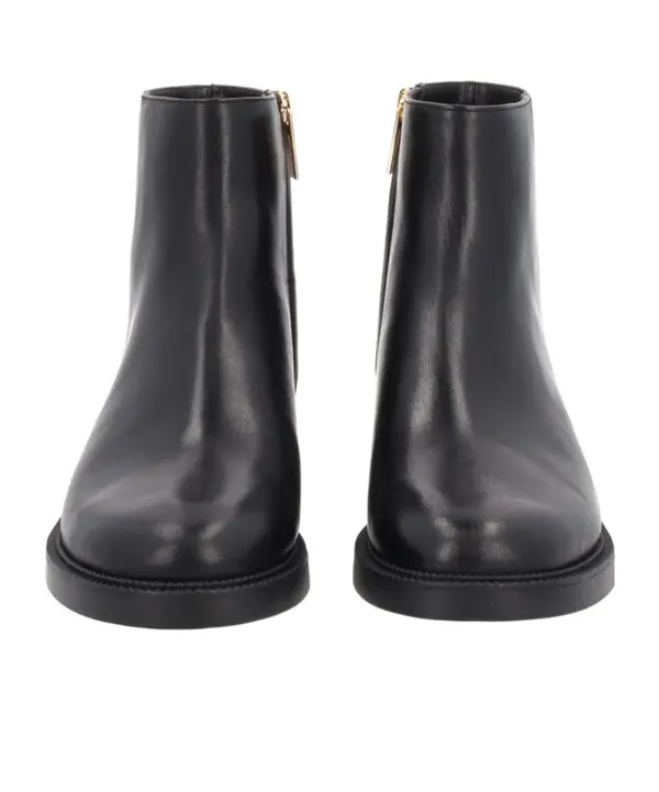 Michael Kors Logo Plaque Ankle Boots