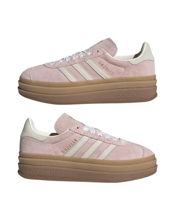 ADIDAS ORIGINALS Adidas Gazelle Bold Round Toe Sneakers