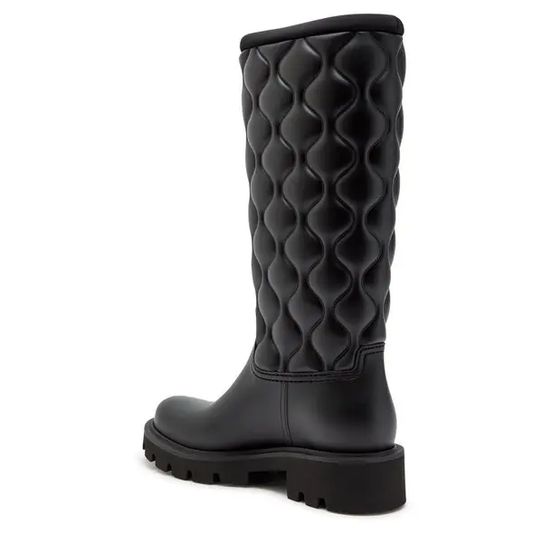 Moncler Rubber Knee-high Wellington Boots
