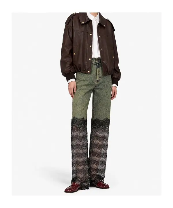 Giuseppe Di Morabito Cotton Denim Baggy Jeans