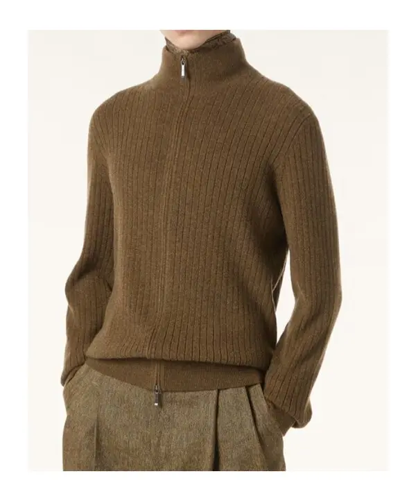 Loro Piana Lexington Bomber Sweater