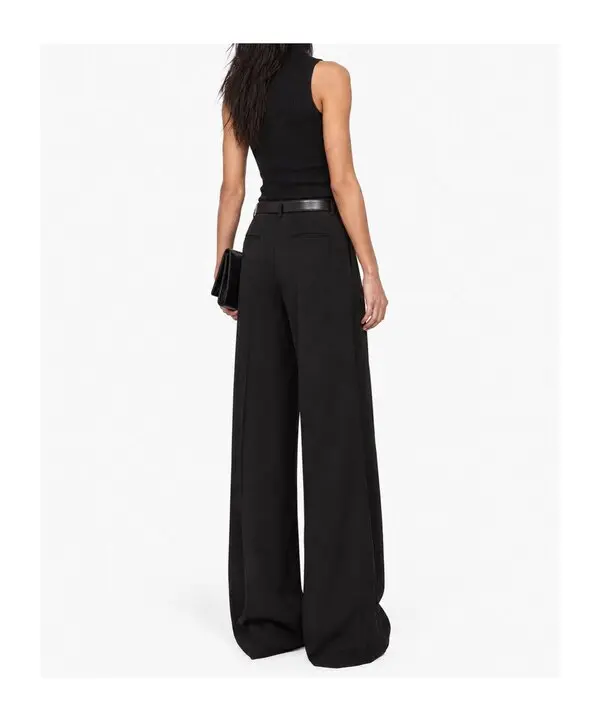 Giuseppe Di Morabito Wool Wide Pants
