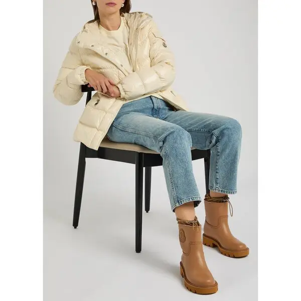 Moncler Rubber Wellington Boots