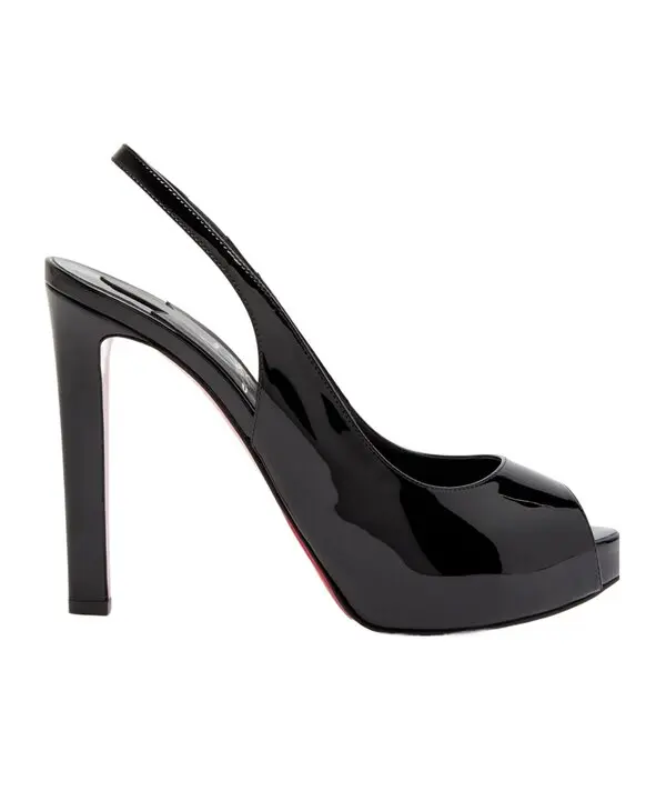 CHRISTIAN LOUBOUTIN Patent Leather Sandals