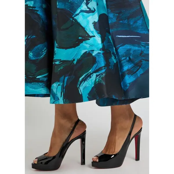 CHRISTIAN LOUBOUTIN Patent Leather Sandals