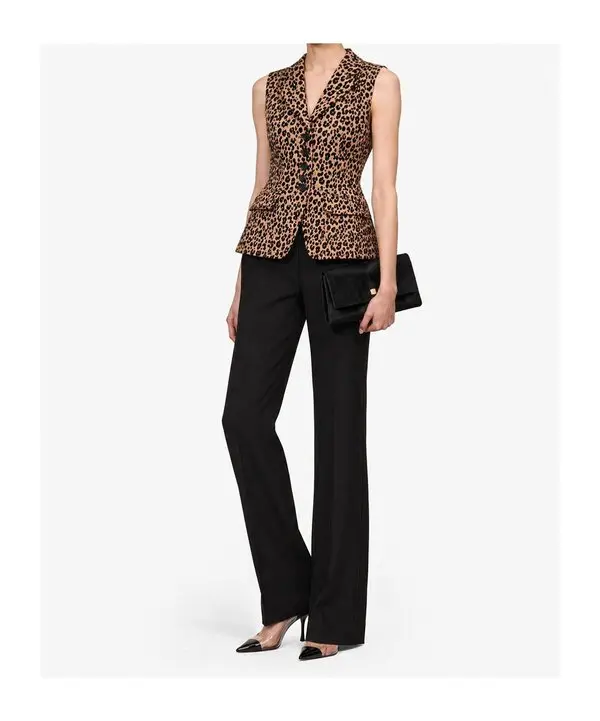 Giuseppe Di Morabito Printed Poly Blend Vest