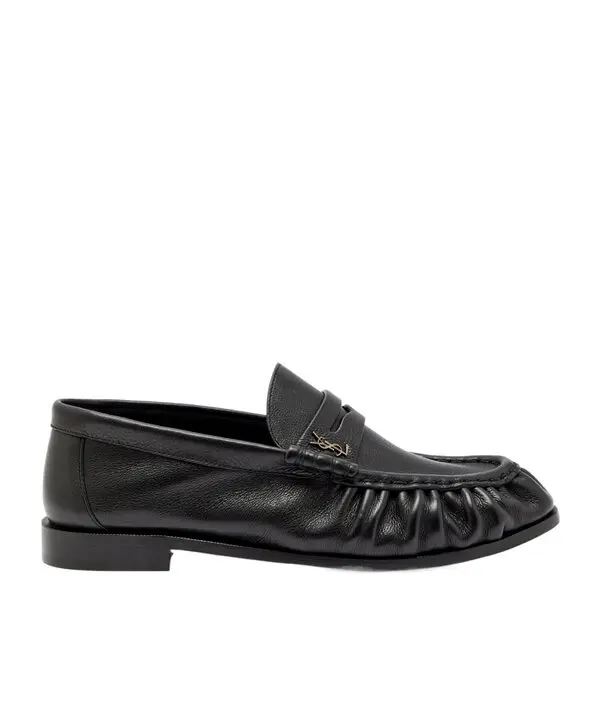 Saint Laurent Leather Loafers