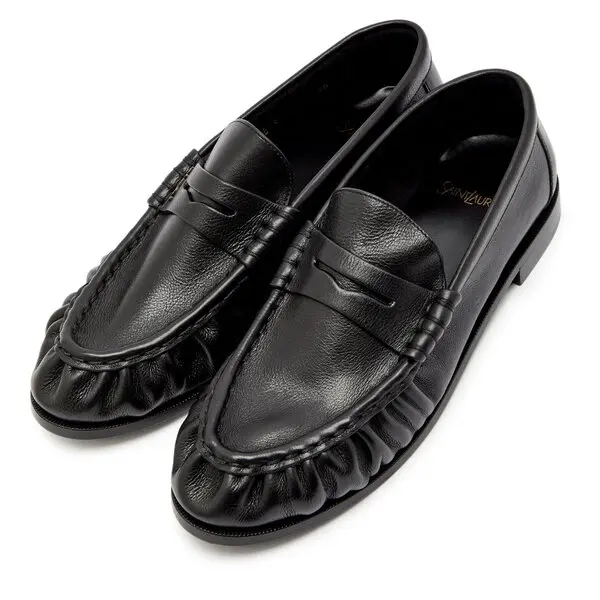 Saint Laurent Leather Loafers