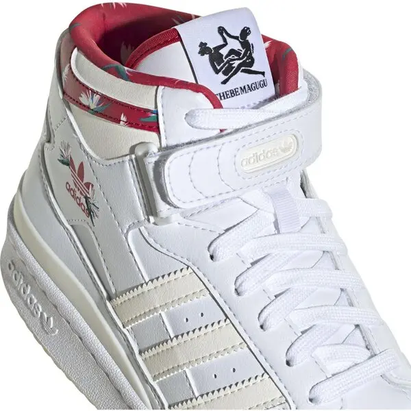ADIDAS ORIGINALS Originals Red Floral Mid Strap Sneaker