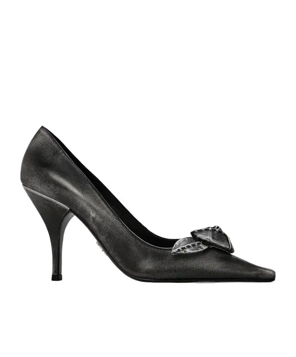 Prada Leather Pointed-toe Pumps