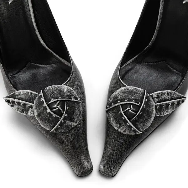 Prada Leather Pointed-toe Pumps
