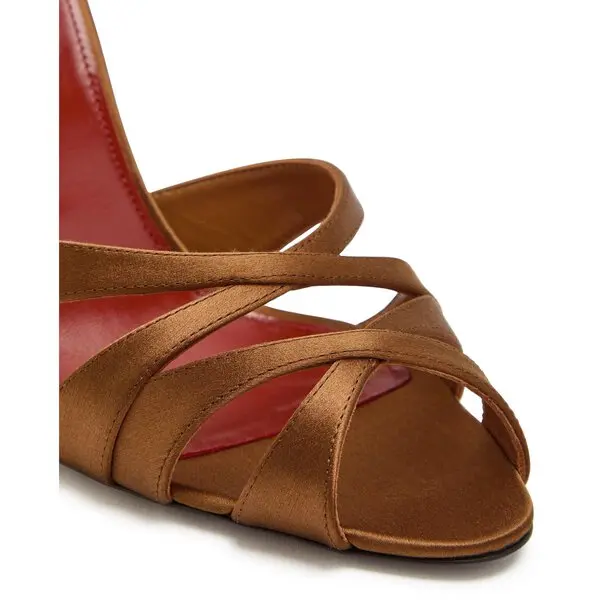 Saint Laurent Satin Mules