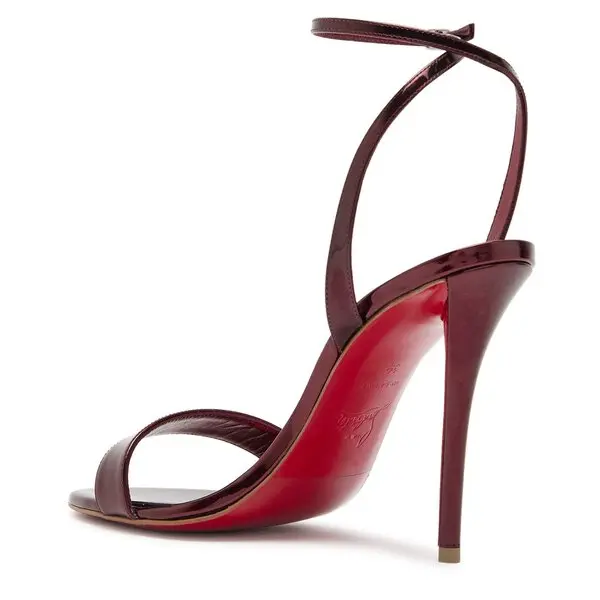CHRISTIAN LOUBOUTIN Patent Leather Sandals