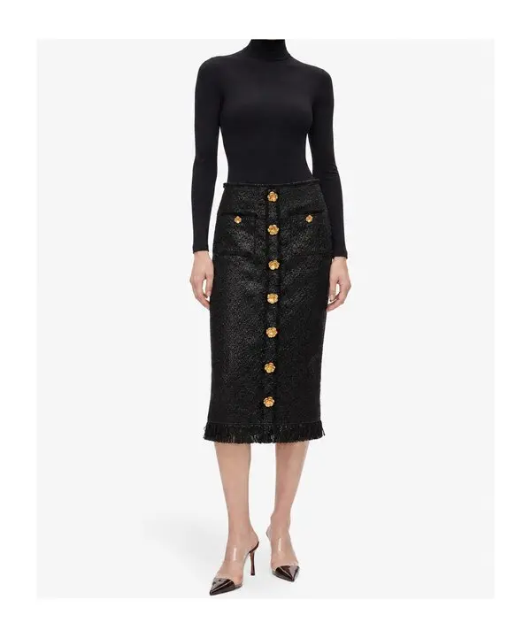 Giuseppe Di Morabito Floral-button Skirt