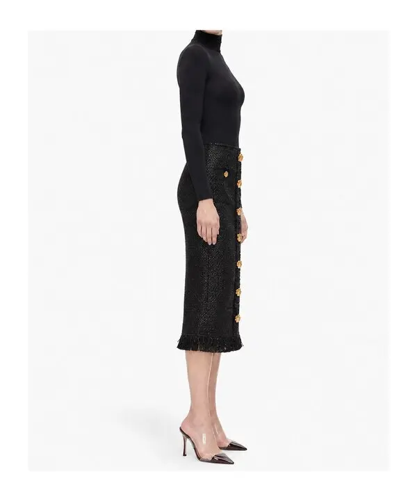 Giuseppe Di Morabito Floral-button Skirt