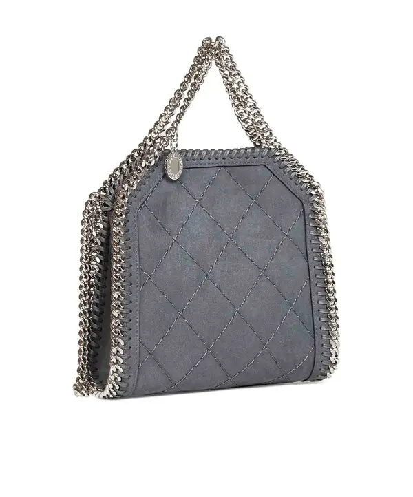 Stella McCartney Slate Falabella Tiny Tote Bag