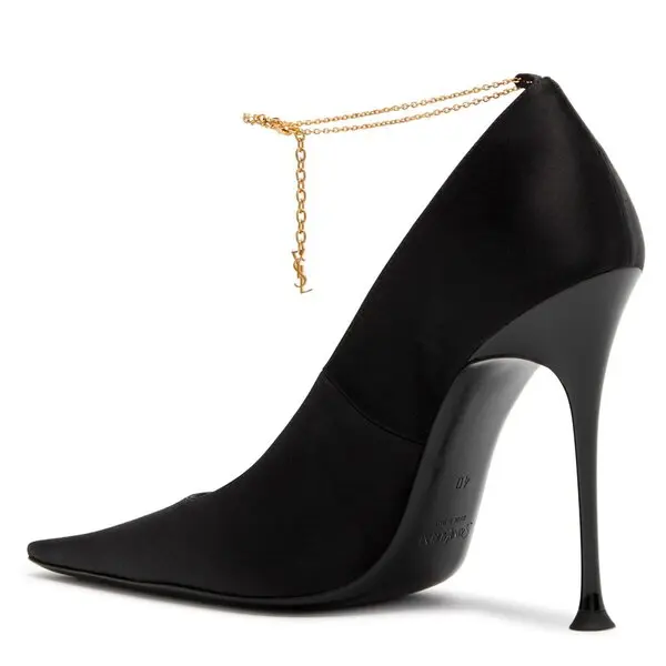 Saint Laurent Satin Pumps