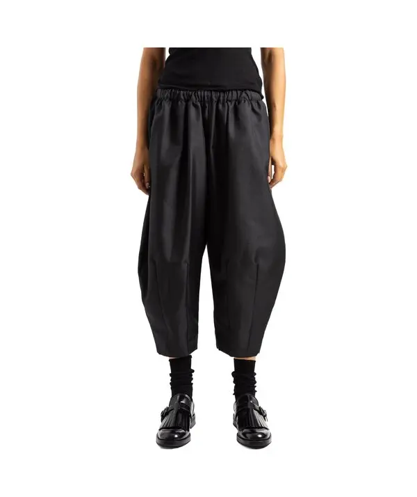 Comme Des Garçons Elasticated Waistband Tapered Trousers