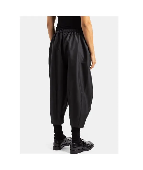 Comme Des Garçons Elasticated Waistband Tapered Trousers