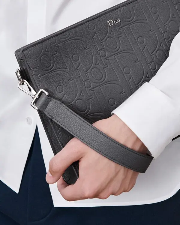 Dior A5 Triangle Pouch