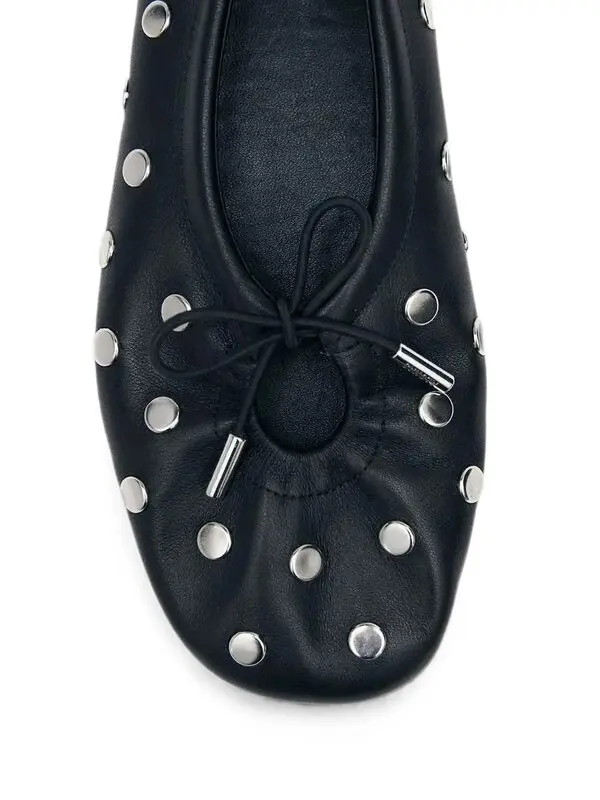 ALOHAS Rosalind Stud-embellished Ballet Flats