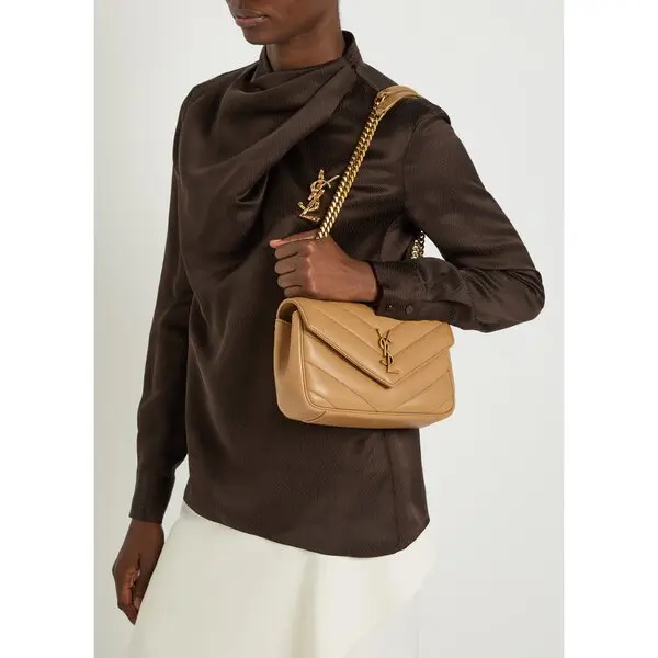 Saint Laurent Leather Shoulder Bag