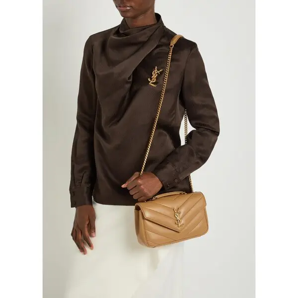Saint Laurent Leather Shoulder Bag