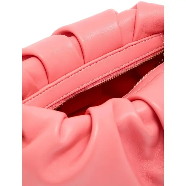 CHRISTIAN LOUBOUTIN Soft Leather Ruched Cloud Bag