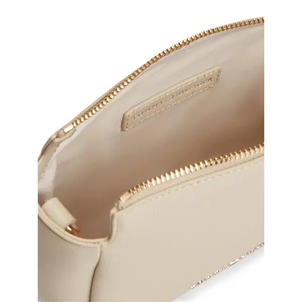 Tommy Hilfiger Matte Leather Flap Crossbody Bag