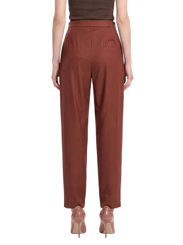 BLAZÉ MILANO Patea Pleated Straight-leg Trousers