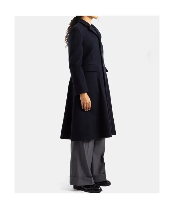 Comme Des Garçons Single-breasted Long Coat