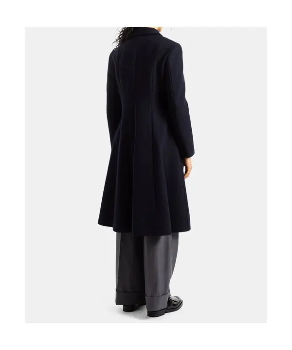 Comme Des Garçons Single-breasted Long Coat