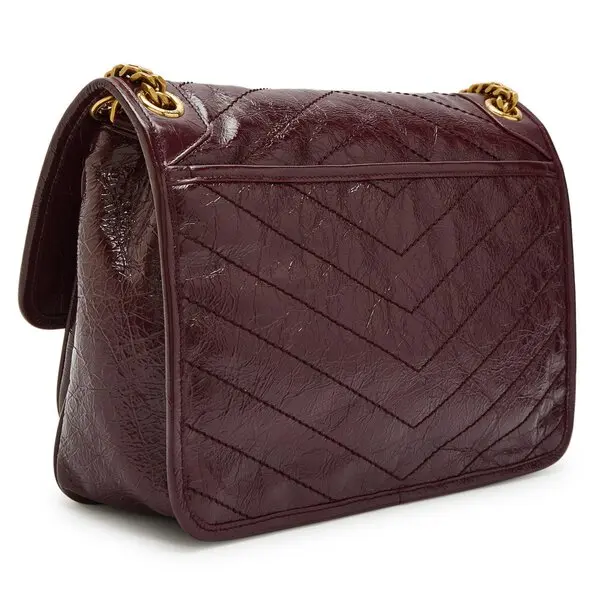Saint Laurent Patent Leather Shoulder Bag