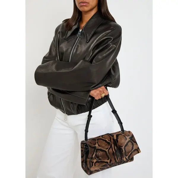 CHRISTIAN LOUBOUTIN Calf Hair Shoulder Bag