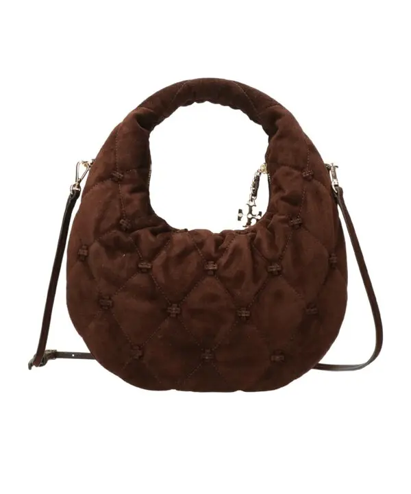 Tory Burch Bunny Knot Crescent Bag