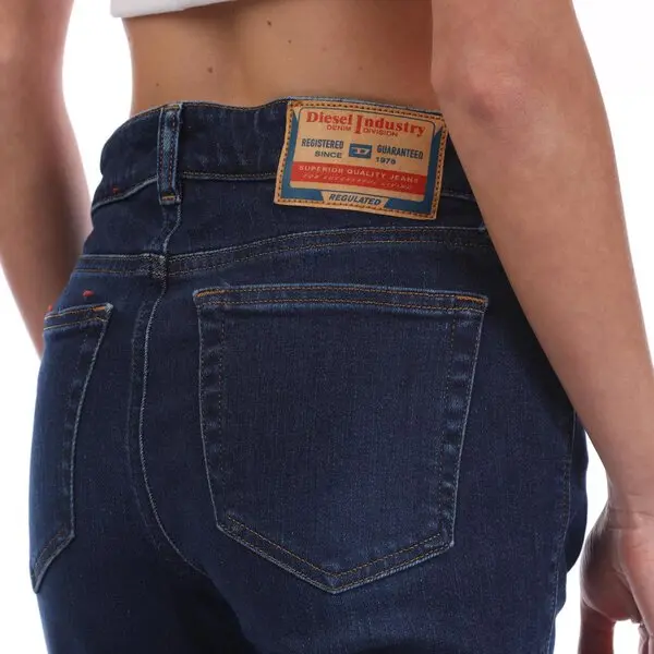 DIESEL® Mid-rise Slim Straight Jeans