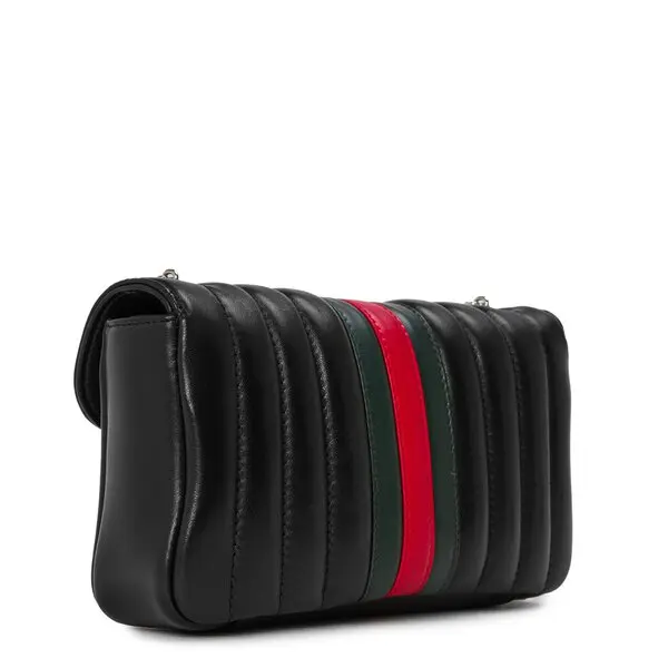 Gucci Quilted Leather Chain Flap Bag