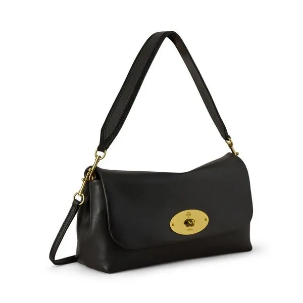 Mulberry Smooth Leather Flap Shoulder Bag