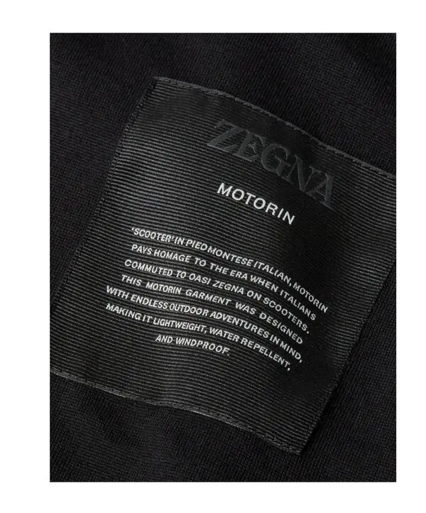Zegna Microfiber Motorin 100cc Blouson