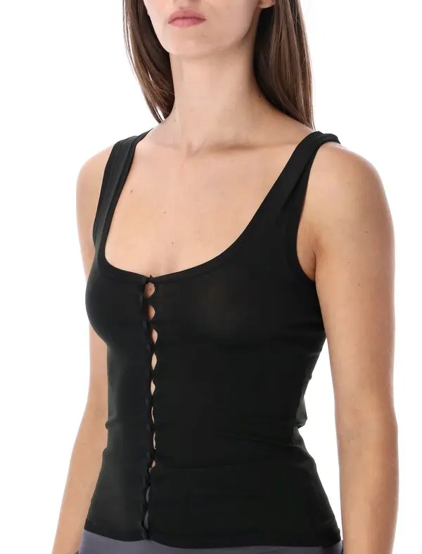 Gimaguas Oscar Button-front Tank Top