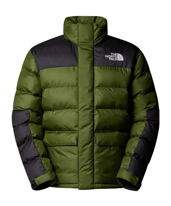 The North Face Color-block Stand Collar Quilted Jacket