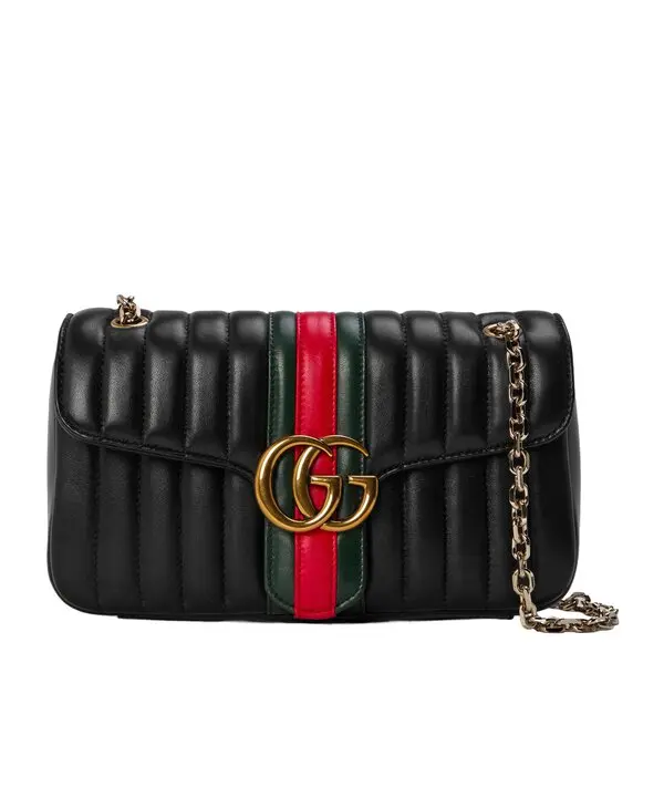 Gucci Quilted Leather Flap Bag