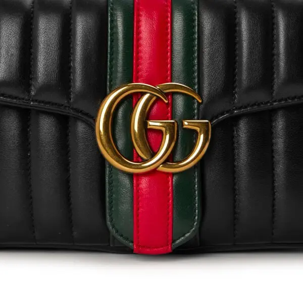 Gucci Quilted Leather Flap Bag